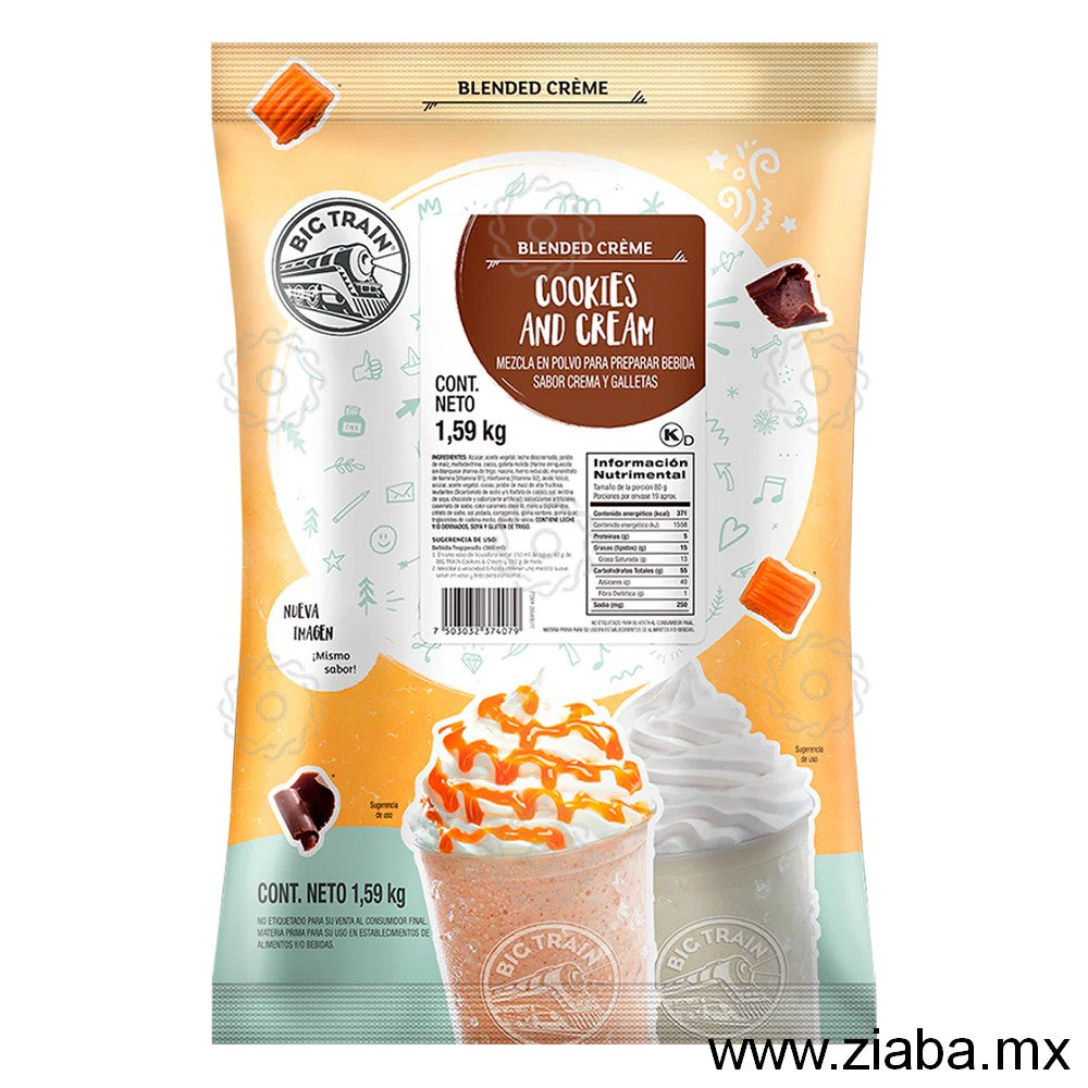 Frapeés Cremosos Big Train - Ziaba Gourmet