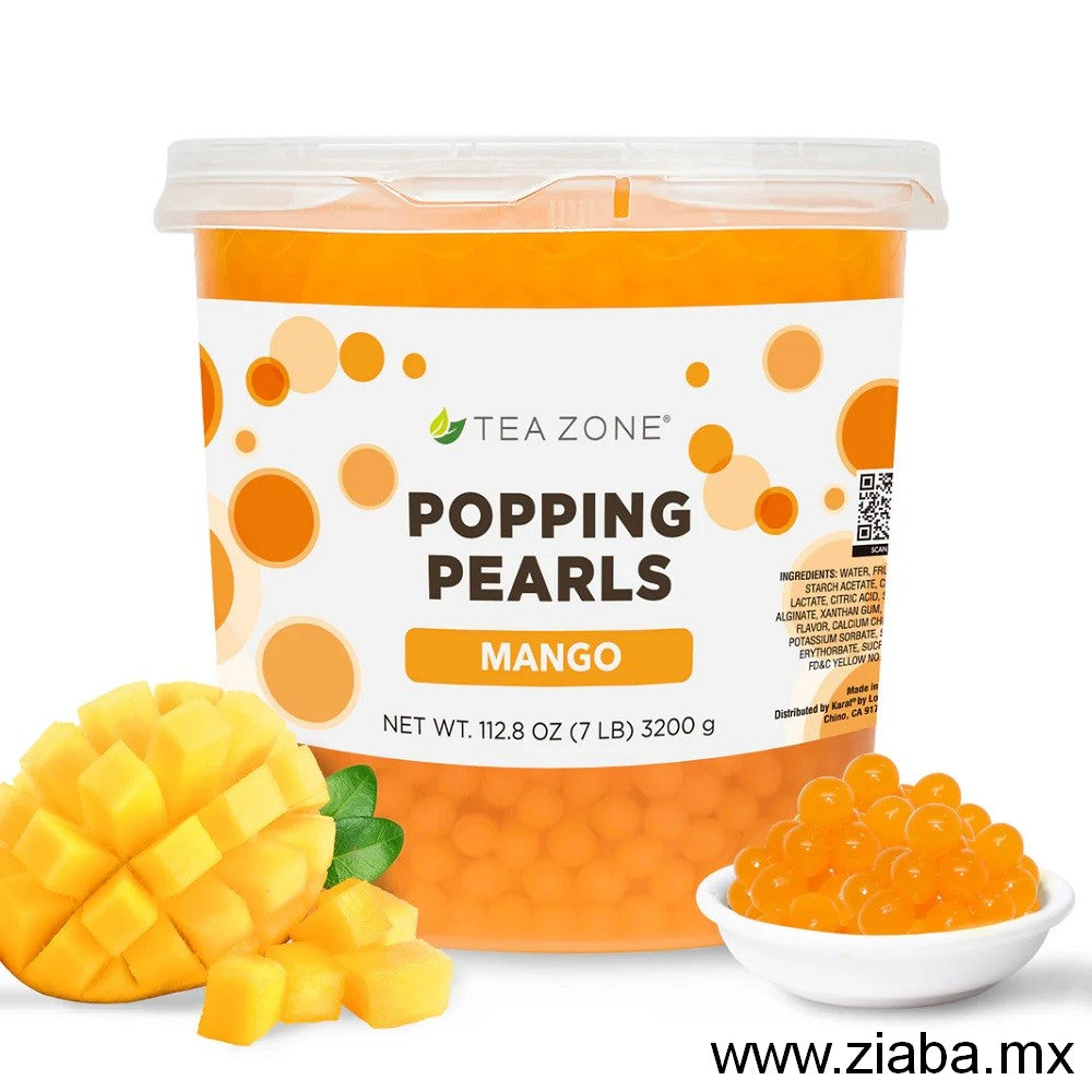 Mango - Perlas Explosivas Tea Zone - Ziaba Gourmet