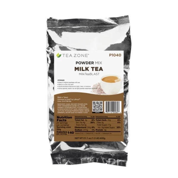 Milk Tea Blast - Té negro con leche - Polvo para Frappé Tea Zone ...